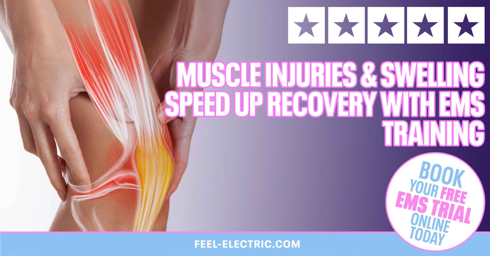 Muscle Injuries and Swelling – Speed up Recovery with EMS Training | Feel Electric EMS